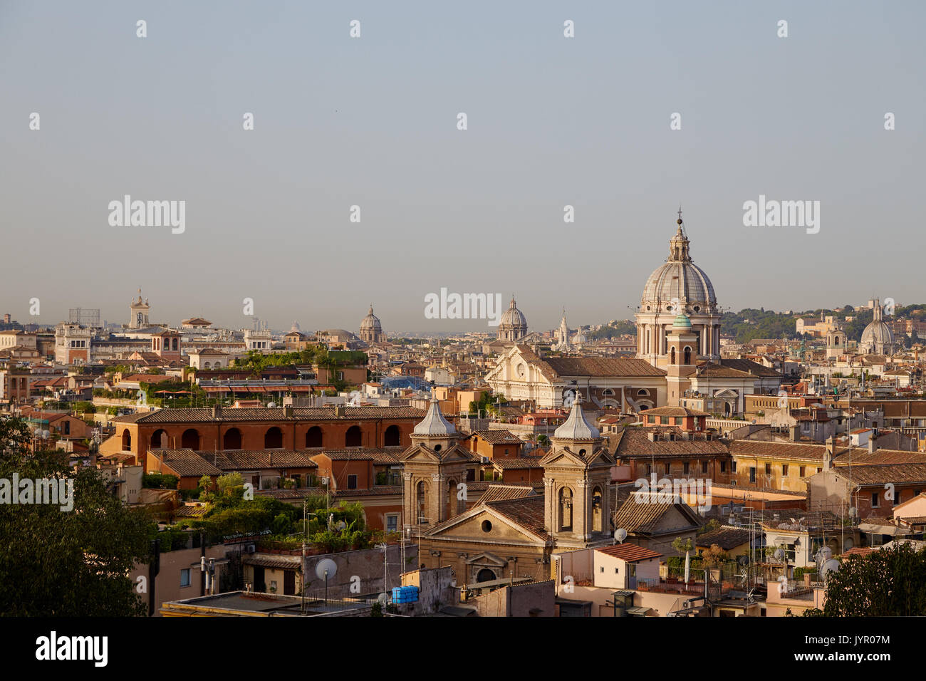 Rome skyline sunrise hi-res stock photography and images - Alamy