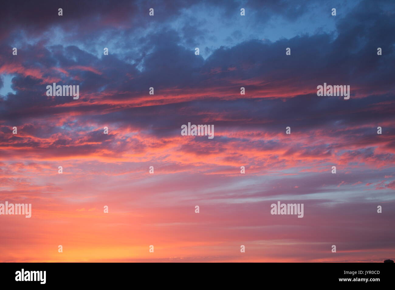Dramatic looking sky with amazing colors looks like fire Stock Photo ...