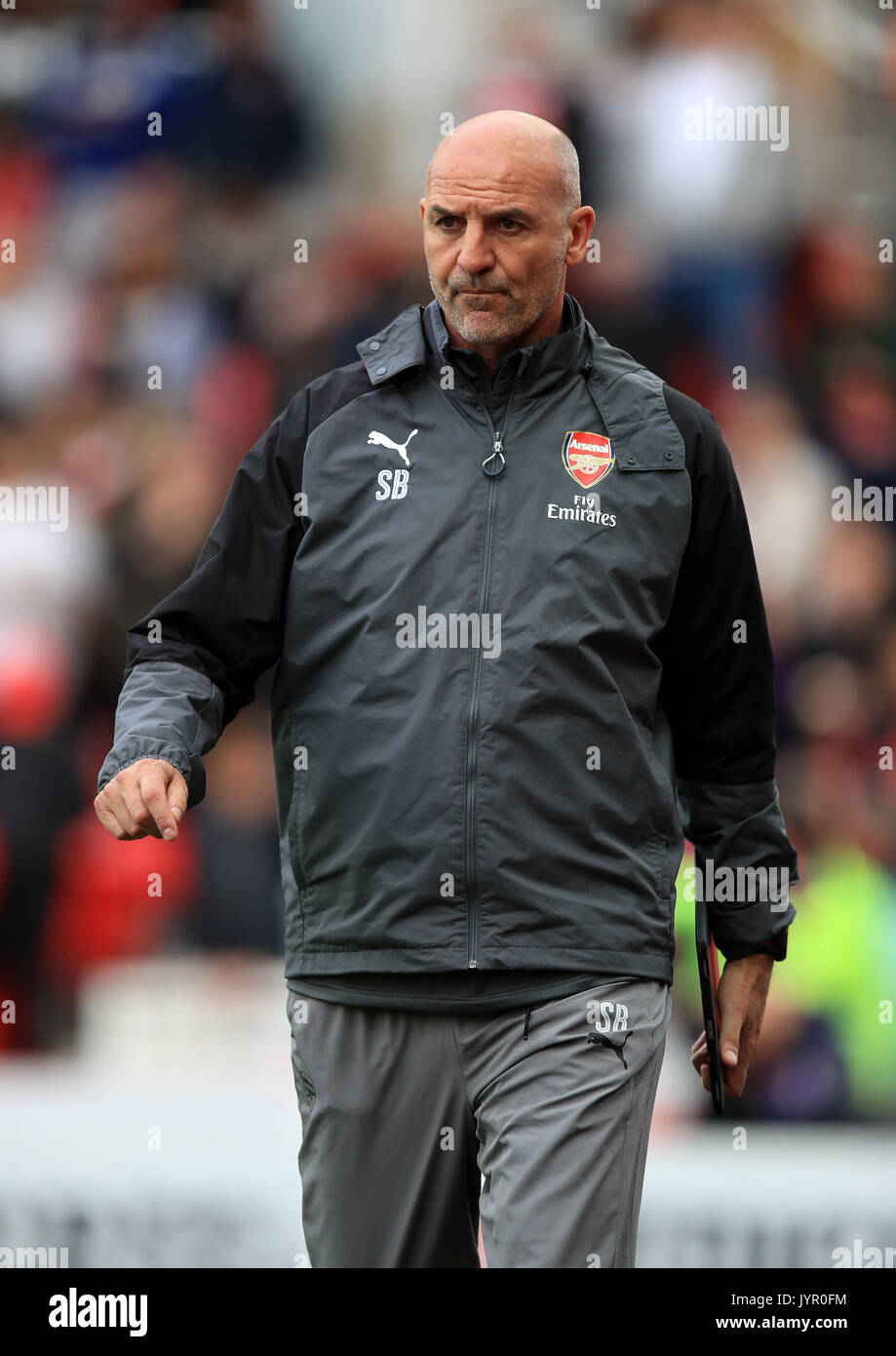 Steve Bould, Arsenal Assistant manager Stock Photo - Alamy