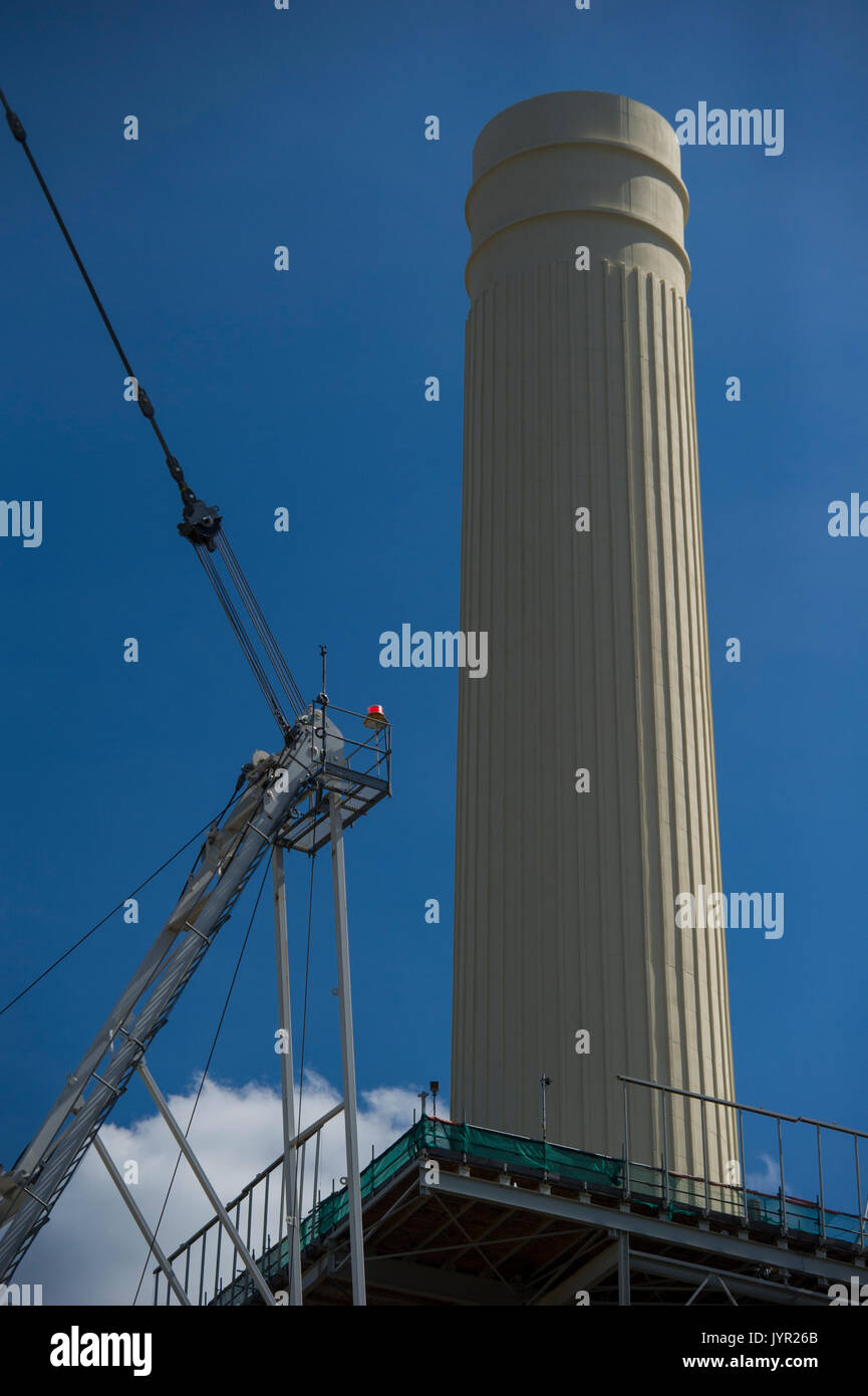 Detail of the famous Battersea Power Station Stock Photo - Alamy