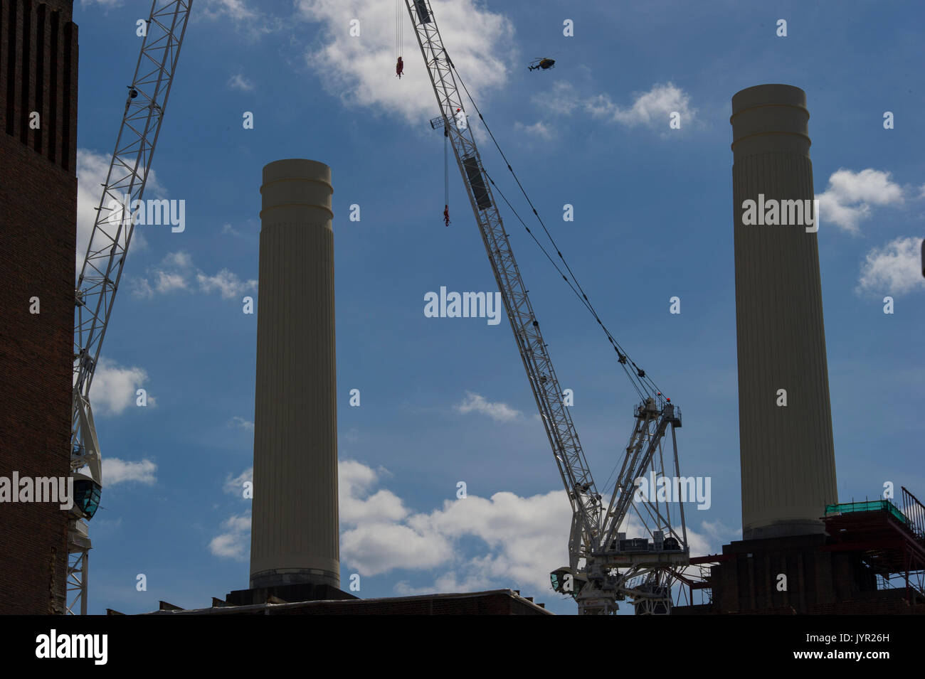 Detail of the famous Battersea Power Station Stock Photo - Alamy
