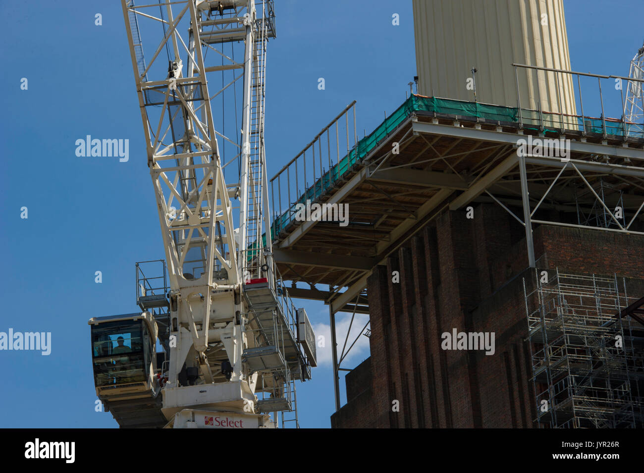 Detail of the famous Battersea Power Station Stock Photo - Alamy