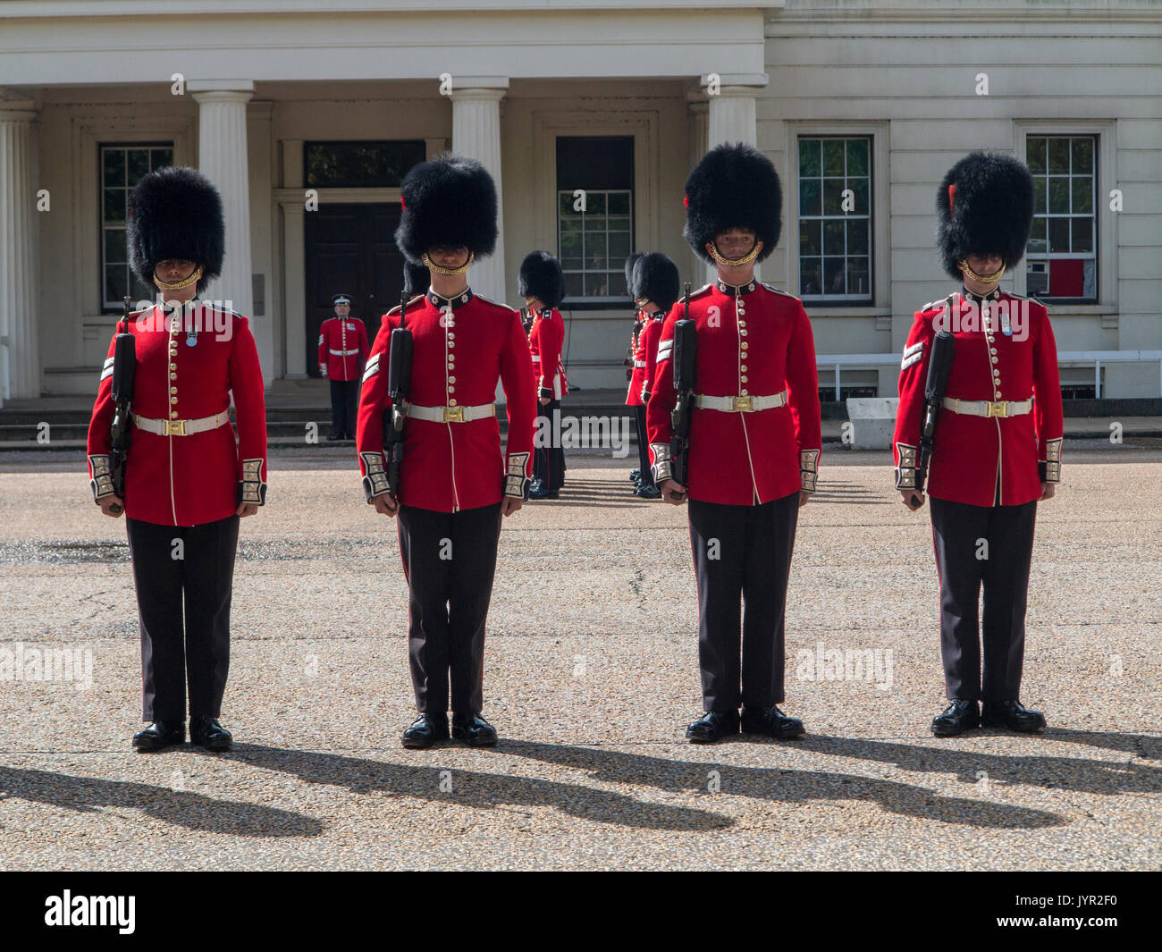 The Queen's Guard Stock Photo - Alamy
