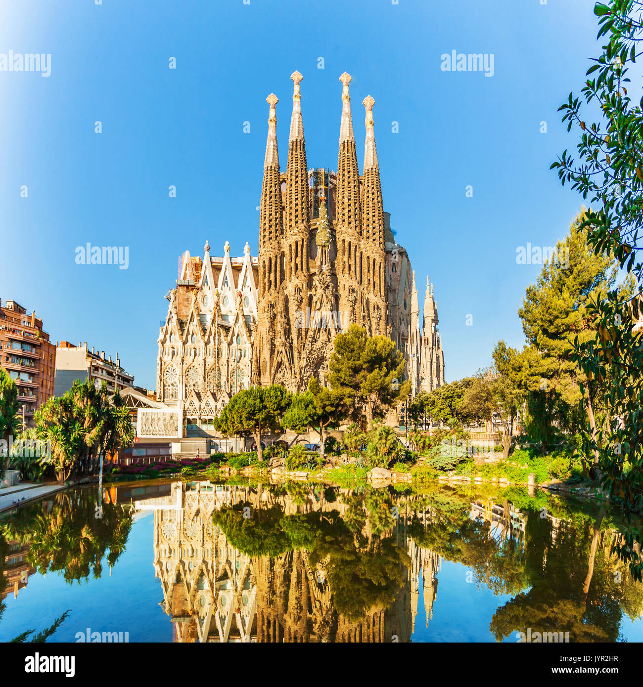 Expiatory Temple of the Holy Family, Sagrada Familia, Barcelona, Spain ...