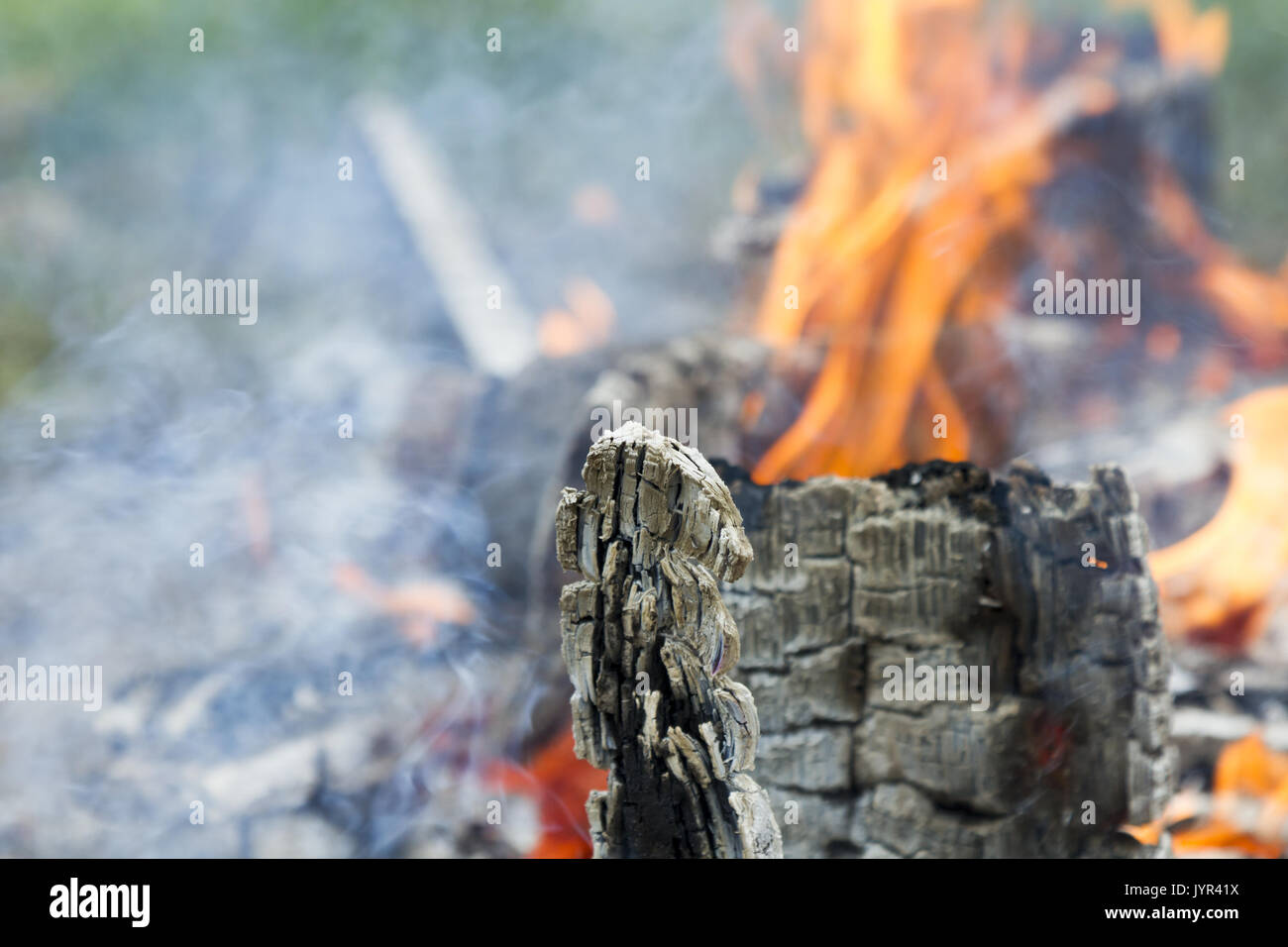 Wood Fire Close-Up wood smoke fire close-up Stock Photo - Alamy