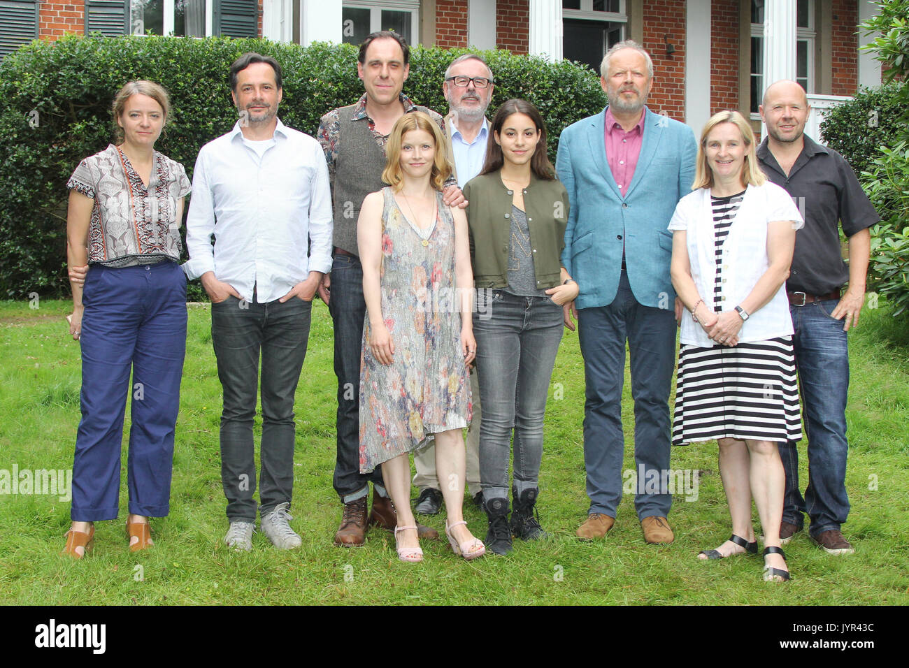 Presentation of new Tatort team in Niendorf Featuring: Sabine Holtgreve ...