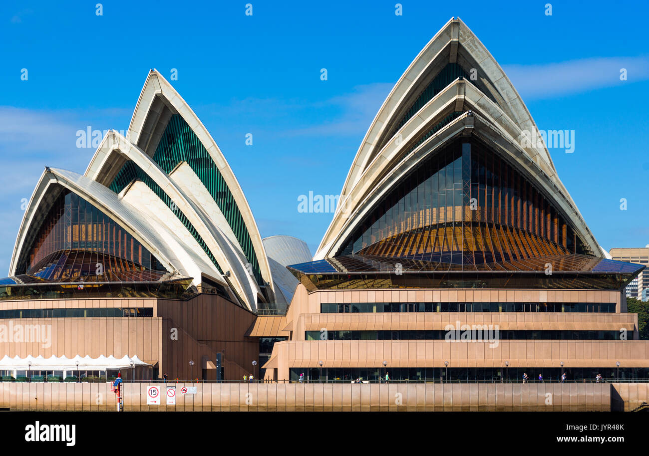 Sydney Opera House Sails, Sydney, New South Wales, Australia Stock ...