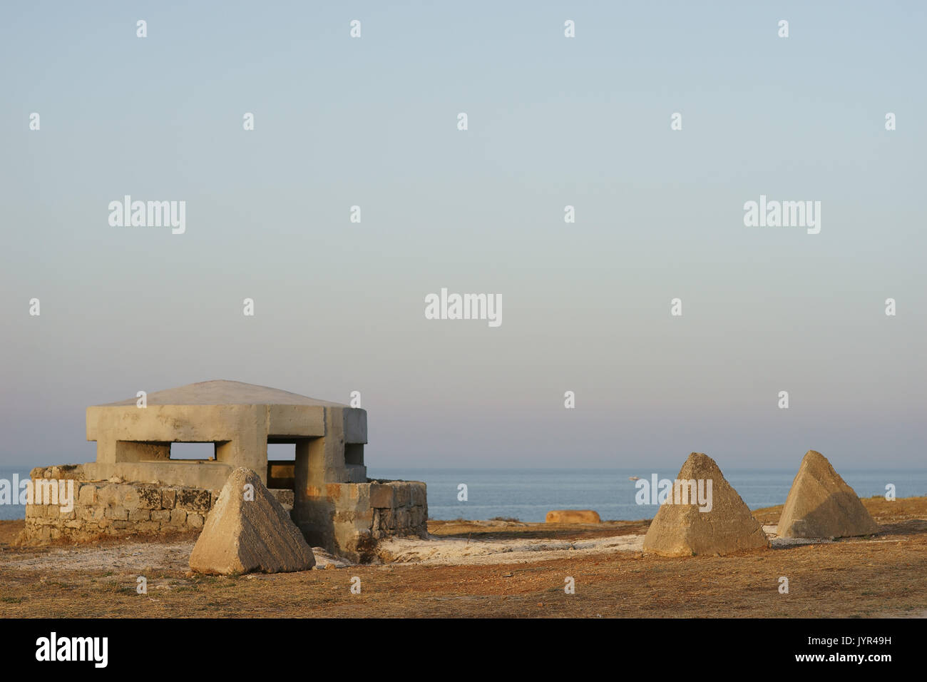 Wwii italian bunker hi-res stock photography and images - Alamy