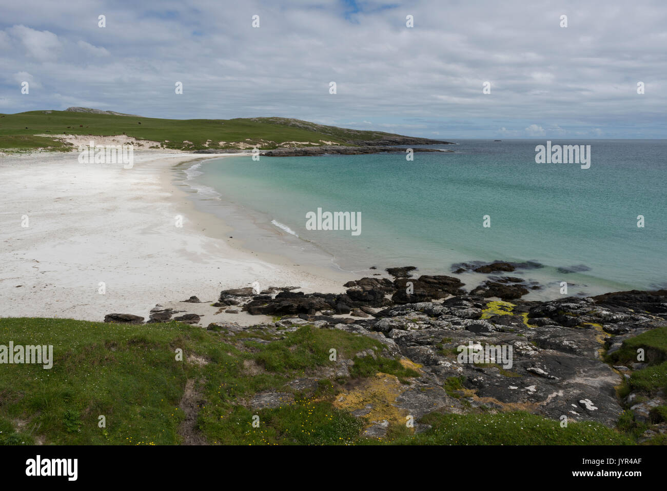 Vatersay Island Outer Hebrides Stock Photo - Alamy