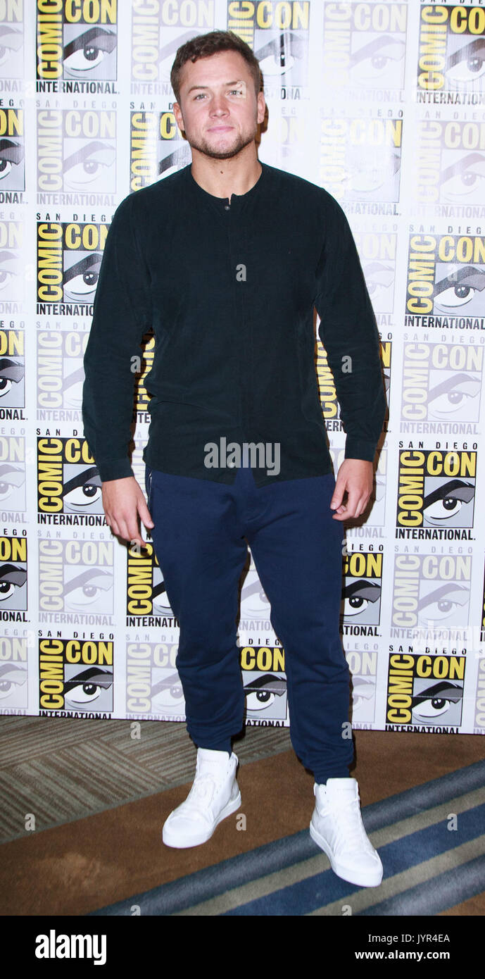 San Diego Comic Con 2017 - 'Kingsmen 2' - Photocall Featuring: Taron ...