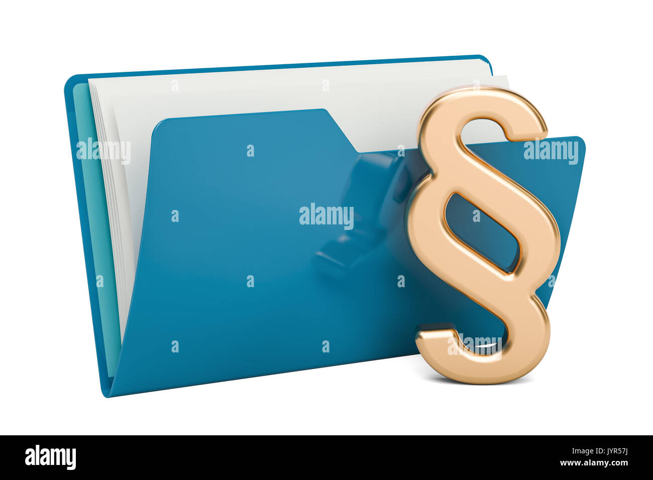 Blue sign folder symbol icon hi-res stock photography and images - Alamy
