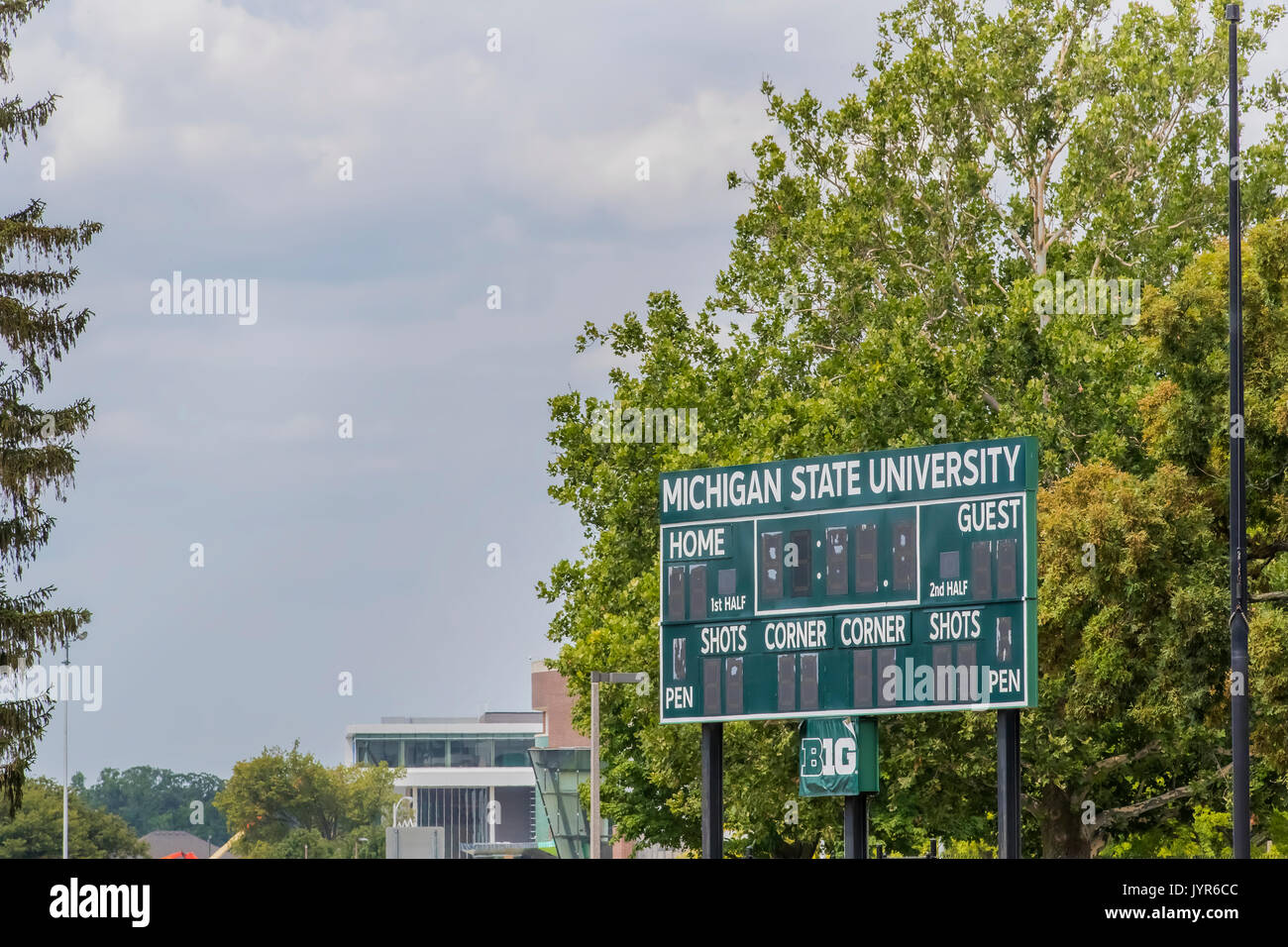 Michigan State University Campus Stock Photo - Alamy