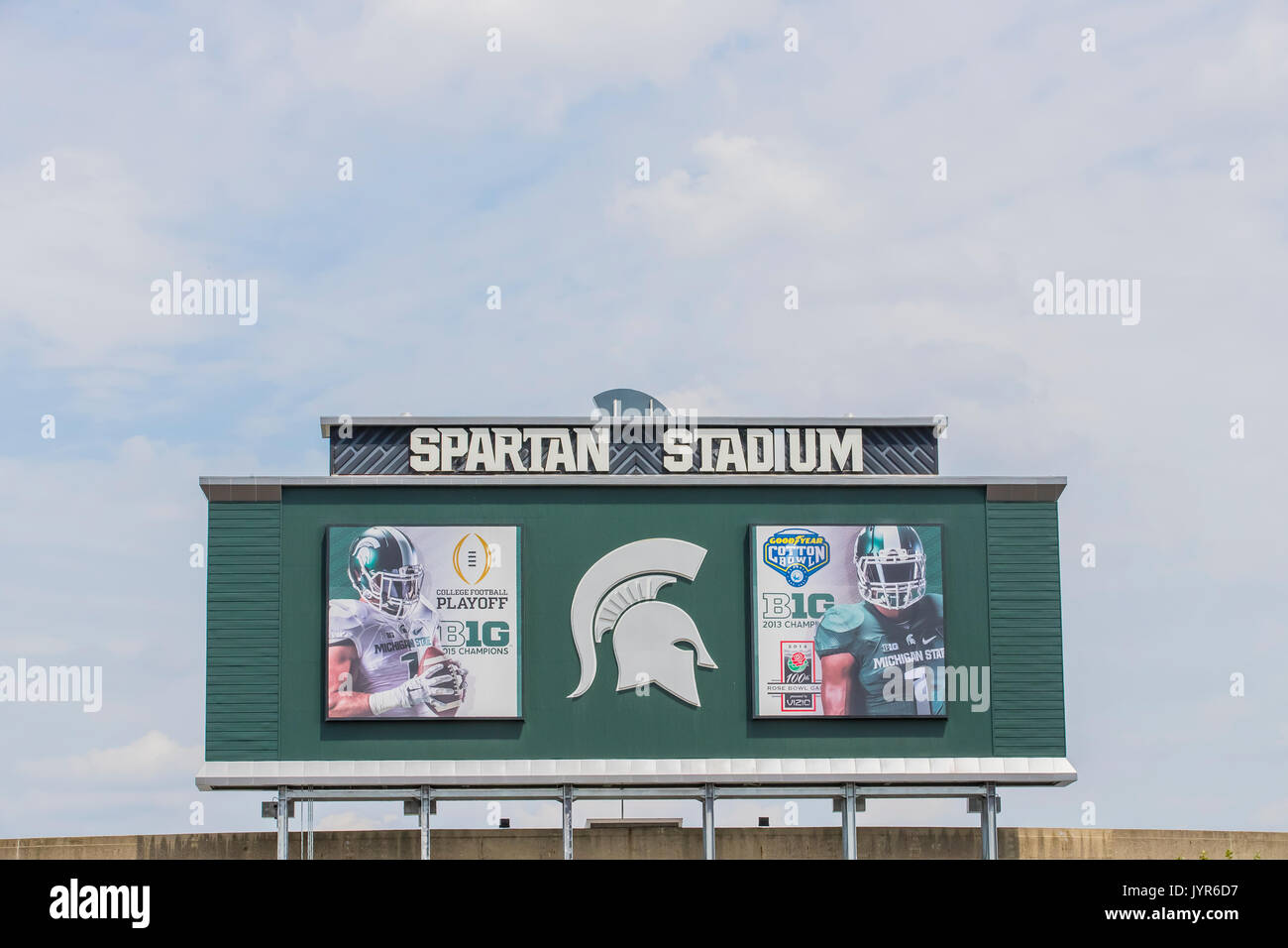 Michigan State University Campus Stock Photo - Alamy