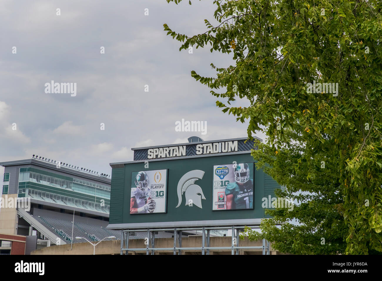 Michigan State University Campus Stock Photo - Alamy
