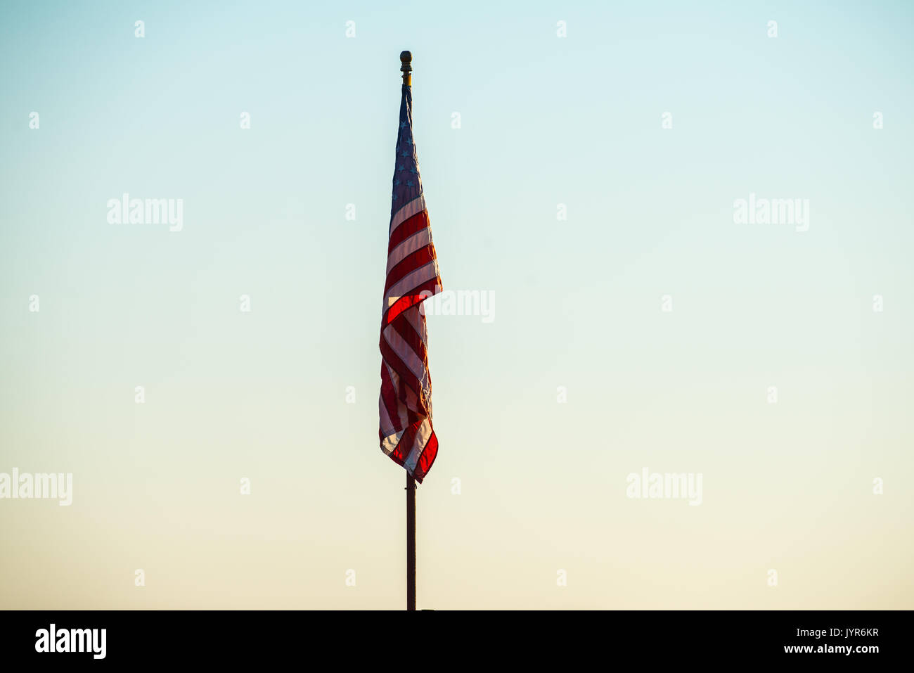 Straight single flag hi-res stock photography and images - Alamy