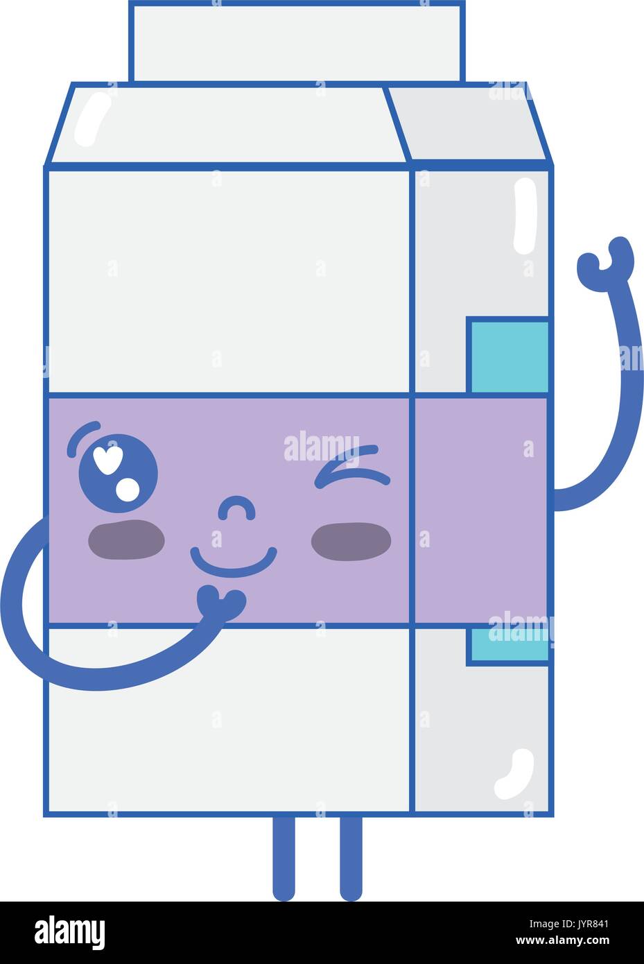 Milk box funny Stock Vector Images - Alamy