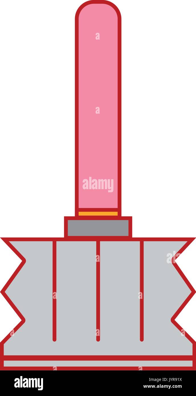 meat mallet kitchen utensil that used to cook Stock Vector Image & Art ...