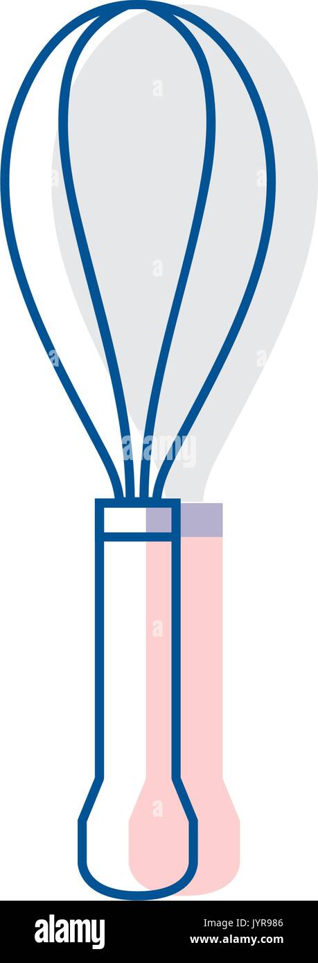 whisk kitchen utensil that used to cook Stock Vector Image & Art - Alamy