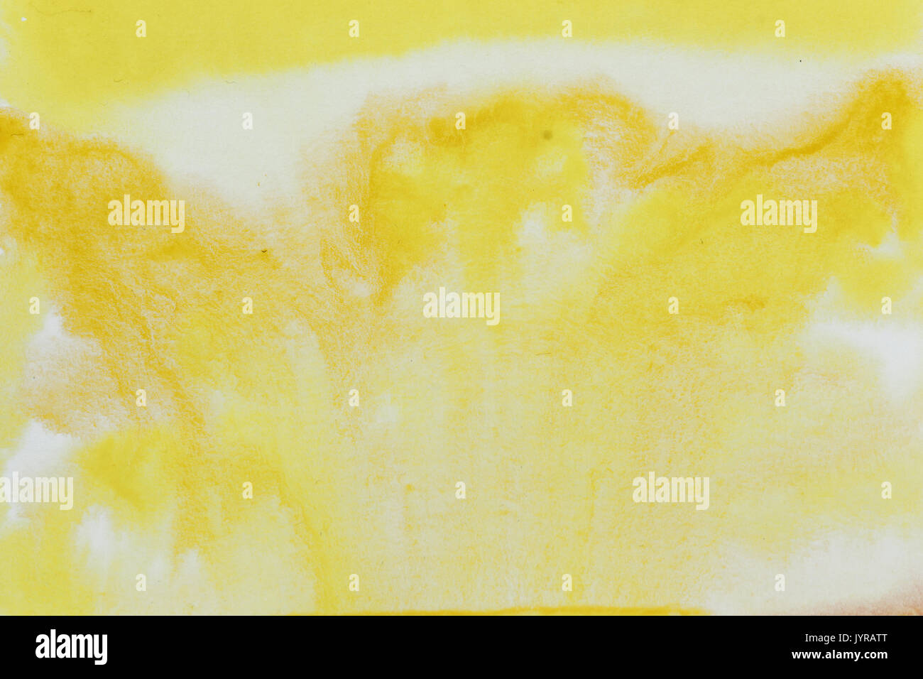 Watercolor abstract yellow background. Element of design. Color ...