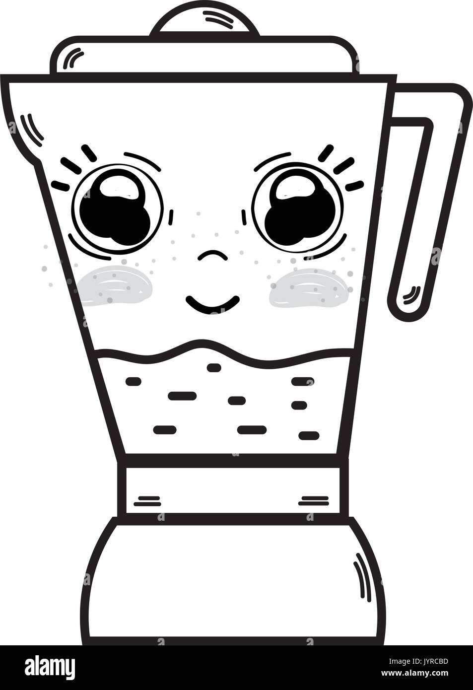 Kawaii blender cartoon hi-res stock photography and images - Alamy