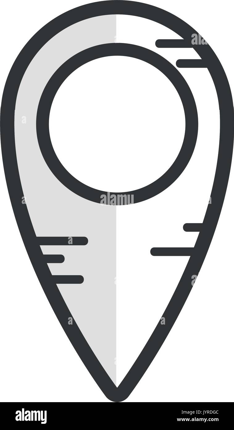 line location symbol to destination map Stock Vector Image & Art - Alamy