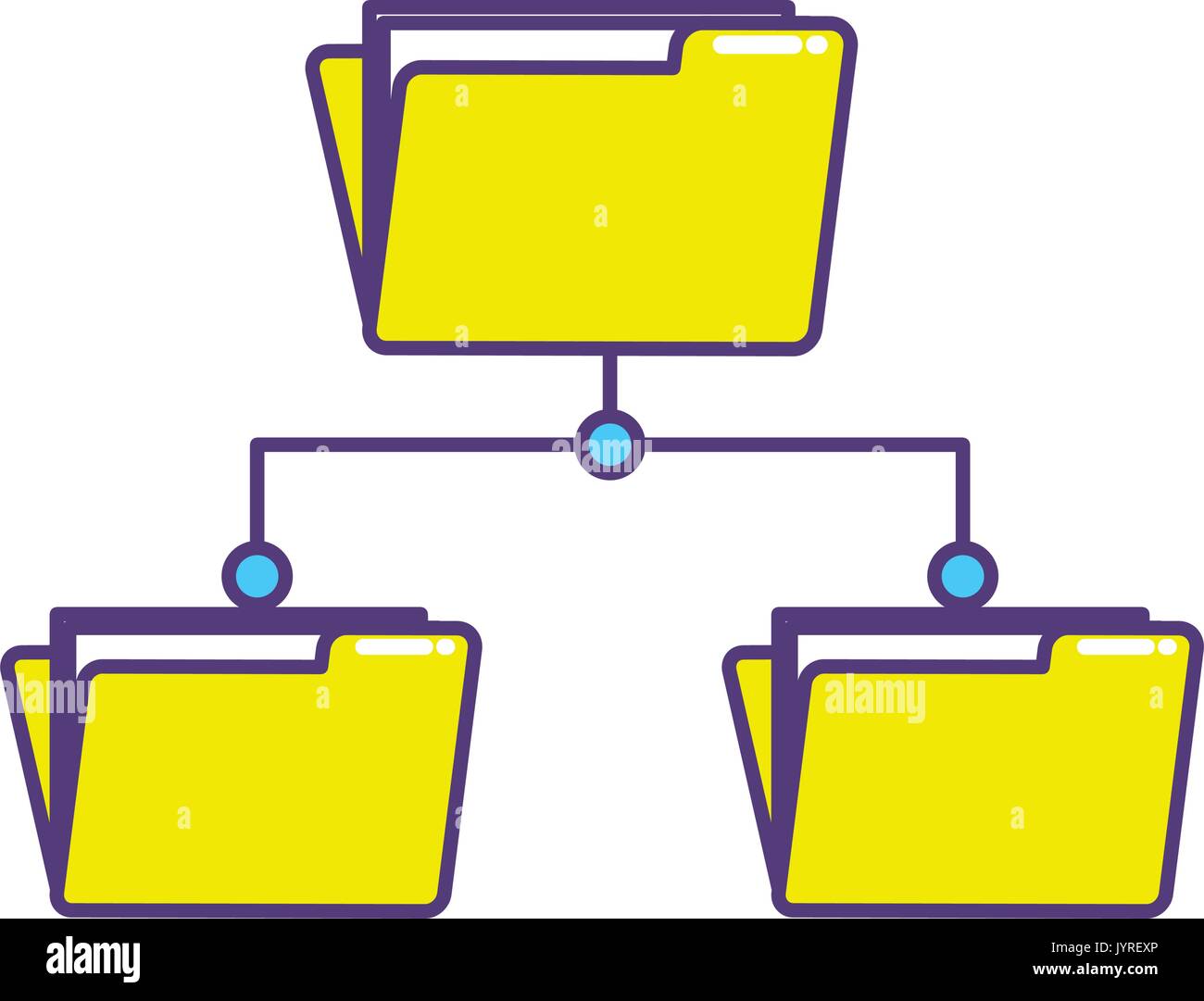 folder file data center server Stock Vector Image & Art - Alamy