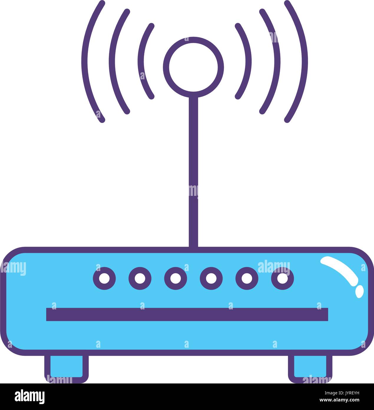 router wifi connection network technology Stock Vector Image & Art - Alamy