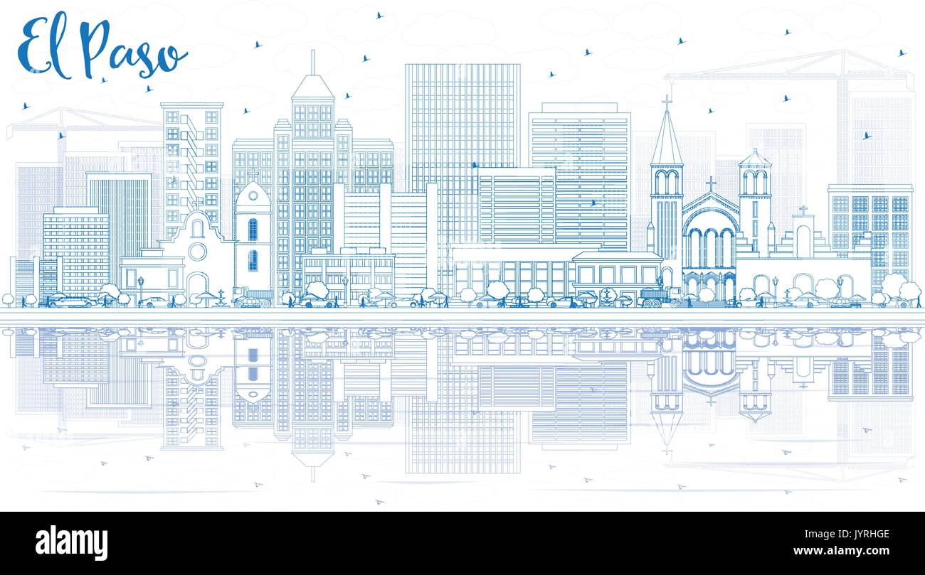 El paso skyline hi-res stock photography and images - Alamy