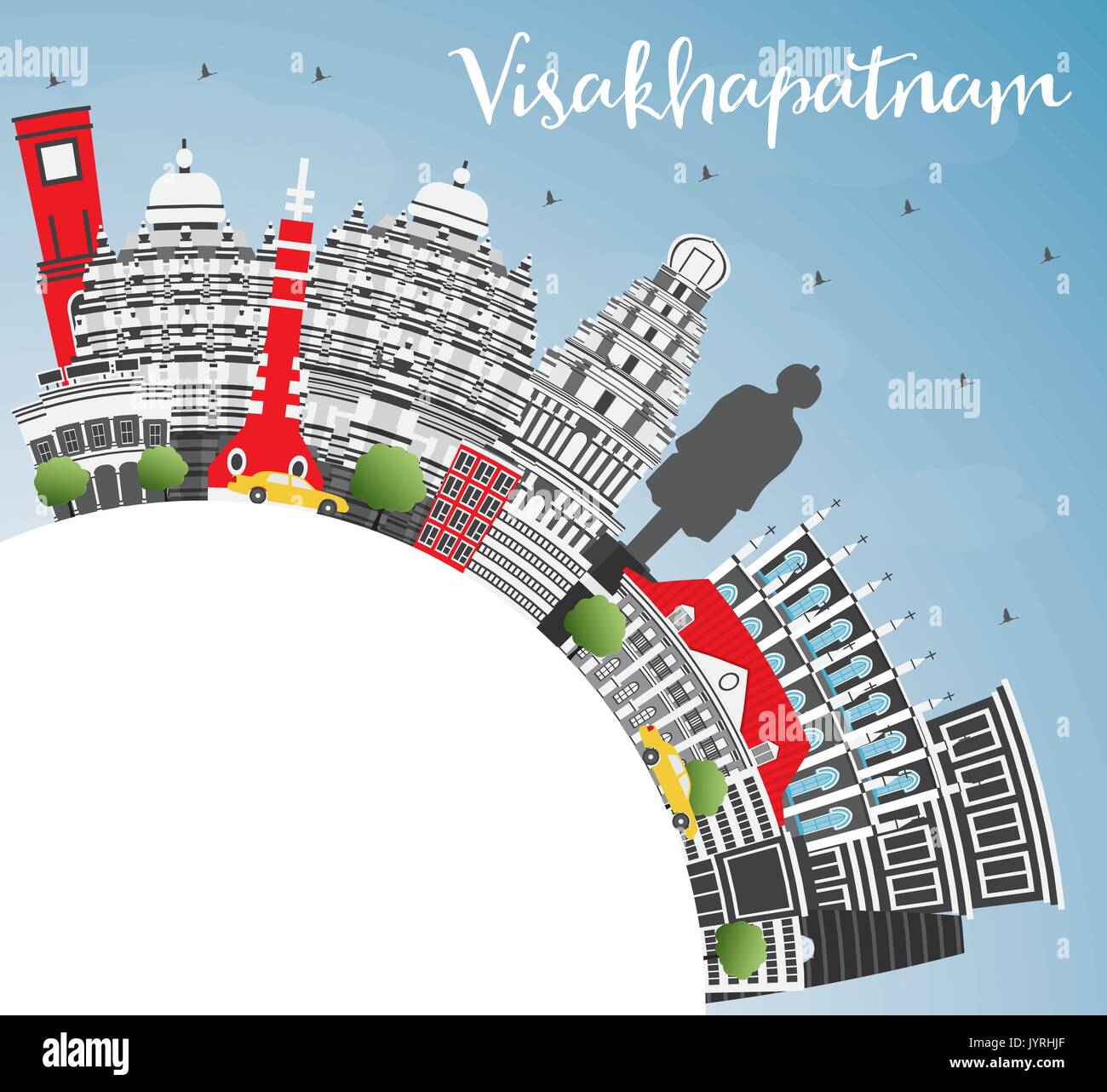 Vizag city Stock Vector Images - Alamy