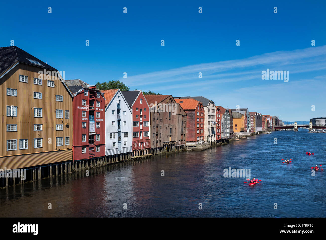 Norway, Trondheim, Traditional house Stock Photo - Alamy