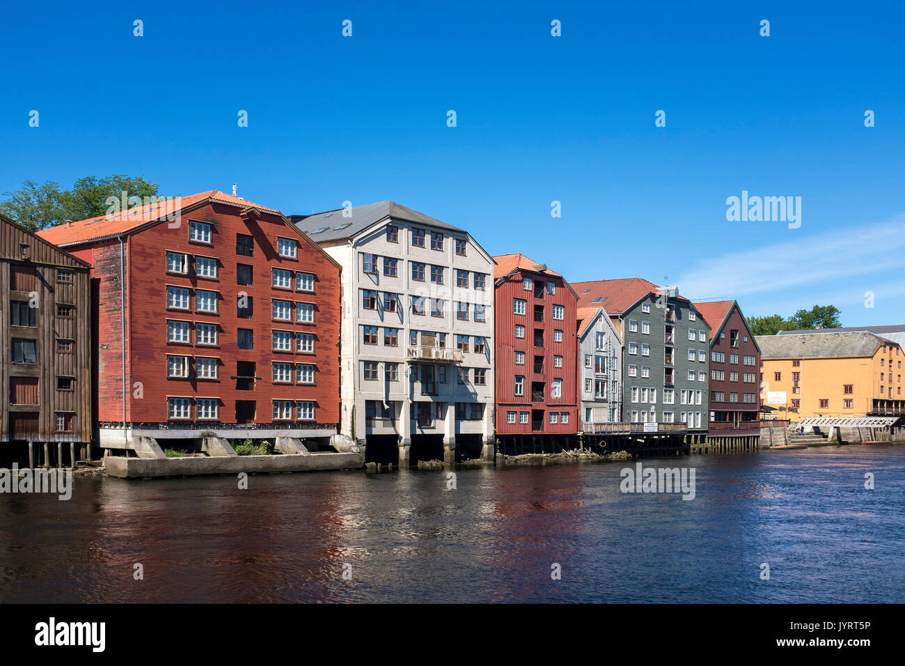 Norway, Trondheim, Traditional house Stock Photo - Alamy