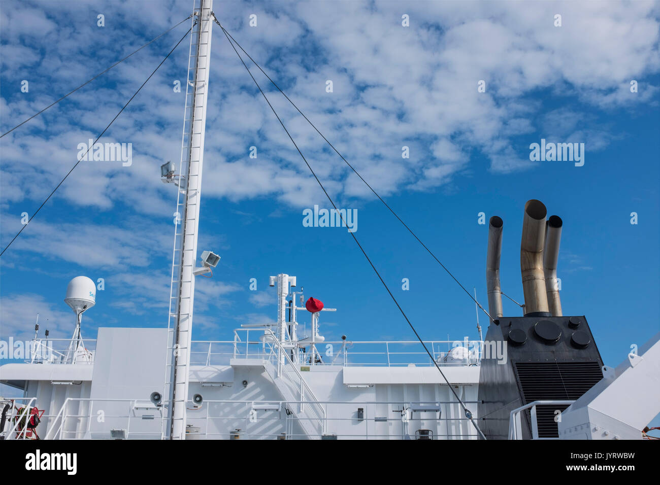 Norway, Ferry from Bognes to Lodingen Stock Photo - Alamy