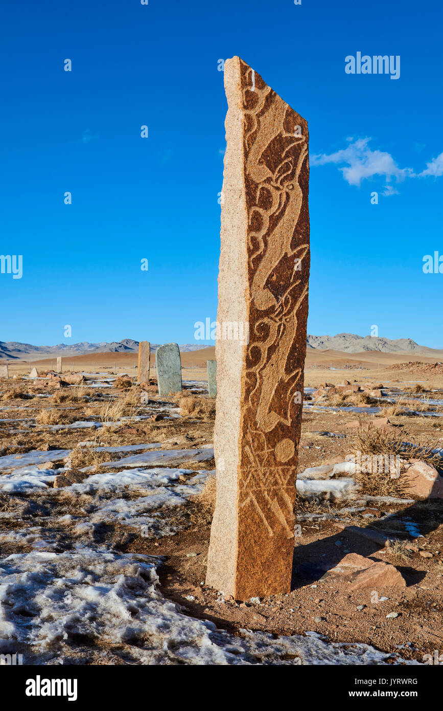 Reindeer stone mongolia hi-res stock photography and images - Alamy