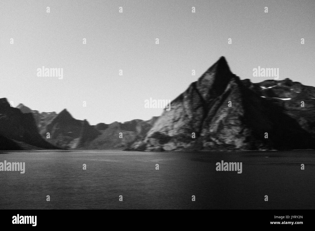 Island scandinavian Black and White Stock Photos & Images - Alamy