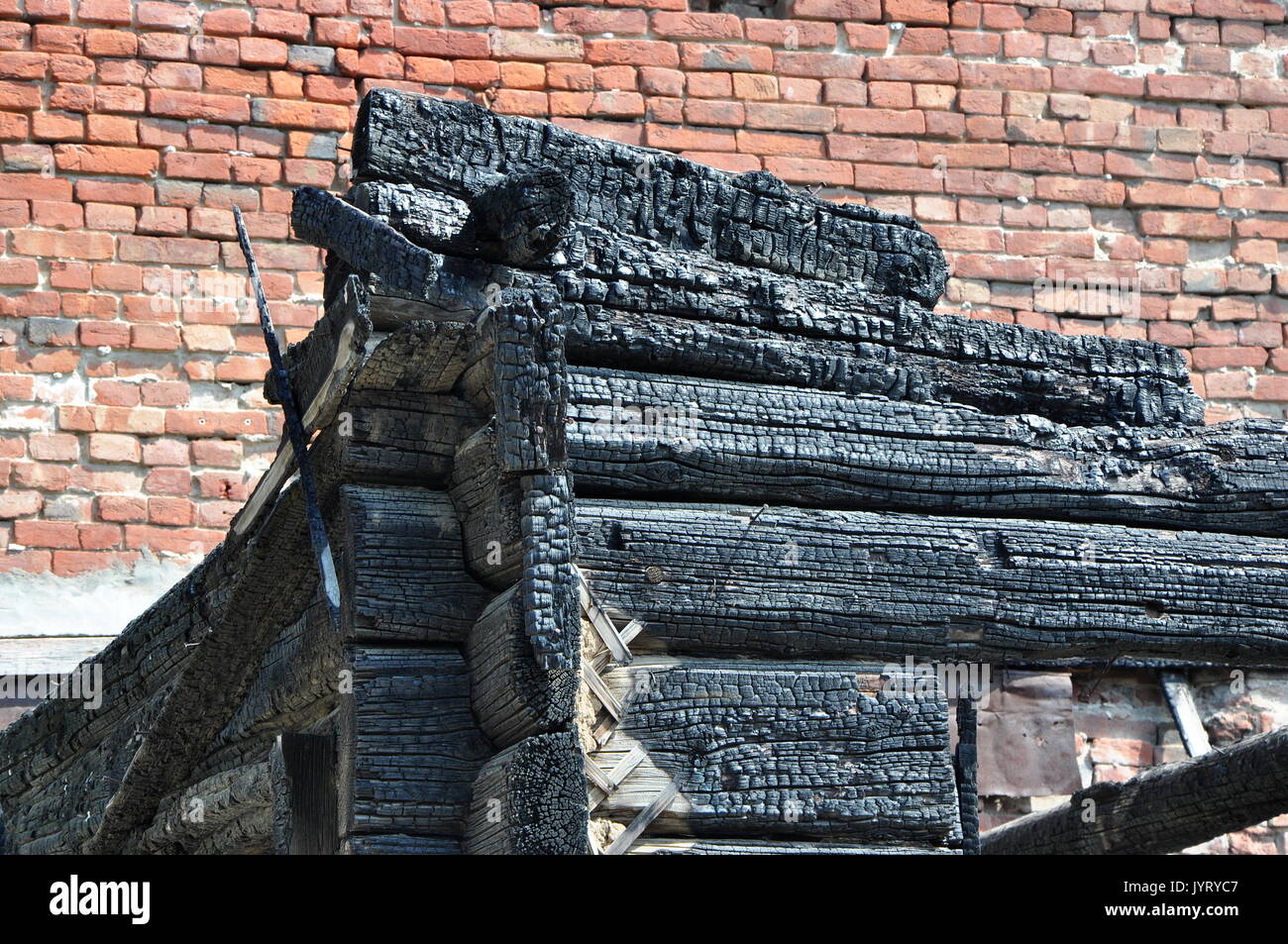 Burnt brick house hi-res stock photography and images - Alamy
