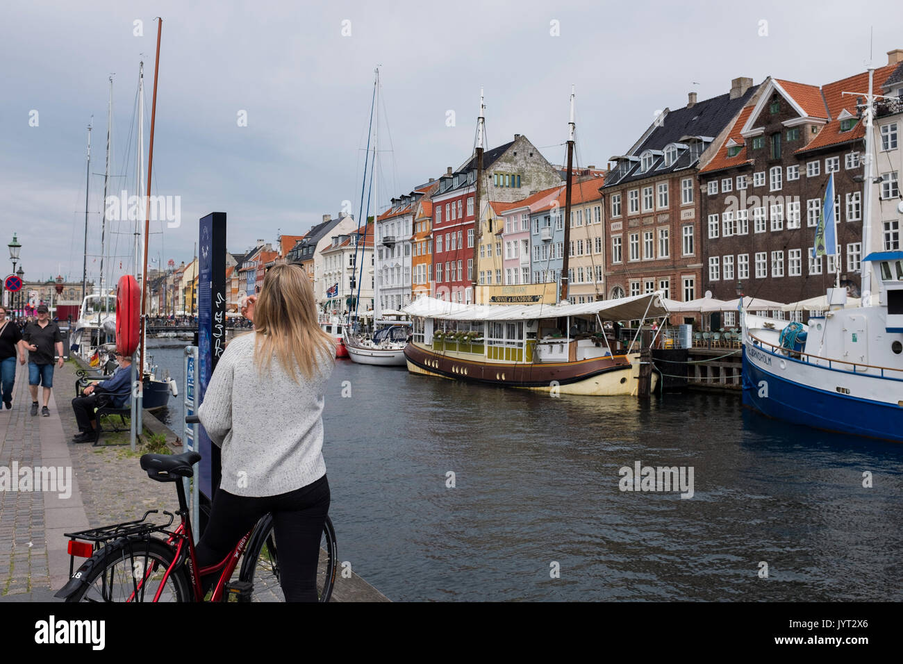 Denmark, Copenaghen, Daily life Stock Photo - Alamy