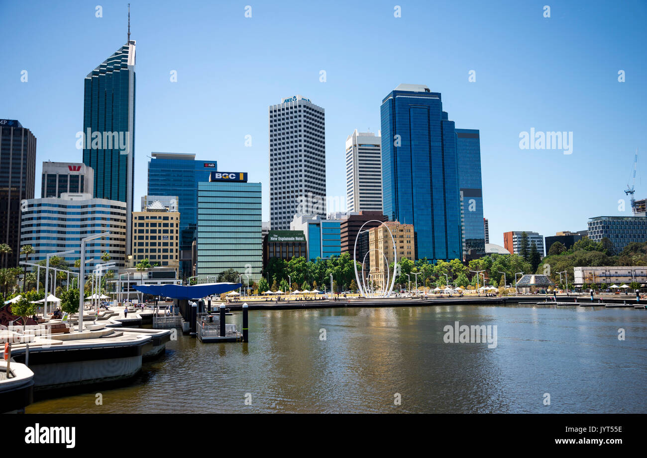 Elizabeth quay bridge hi-res stock photography and images - Alamy