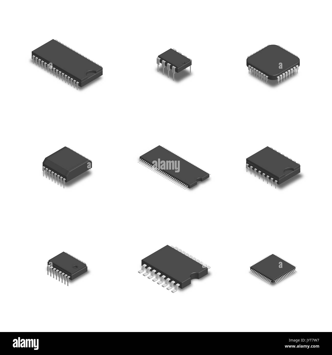 Central processing unit Black and White Stock Photos & Images - Alamy