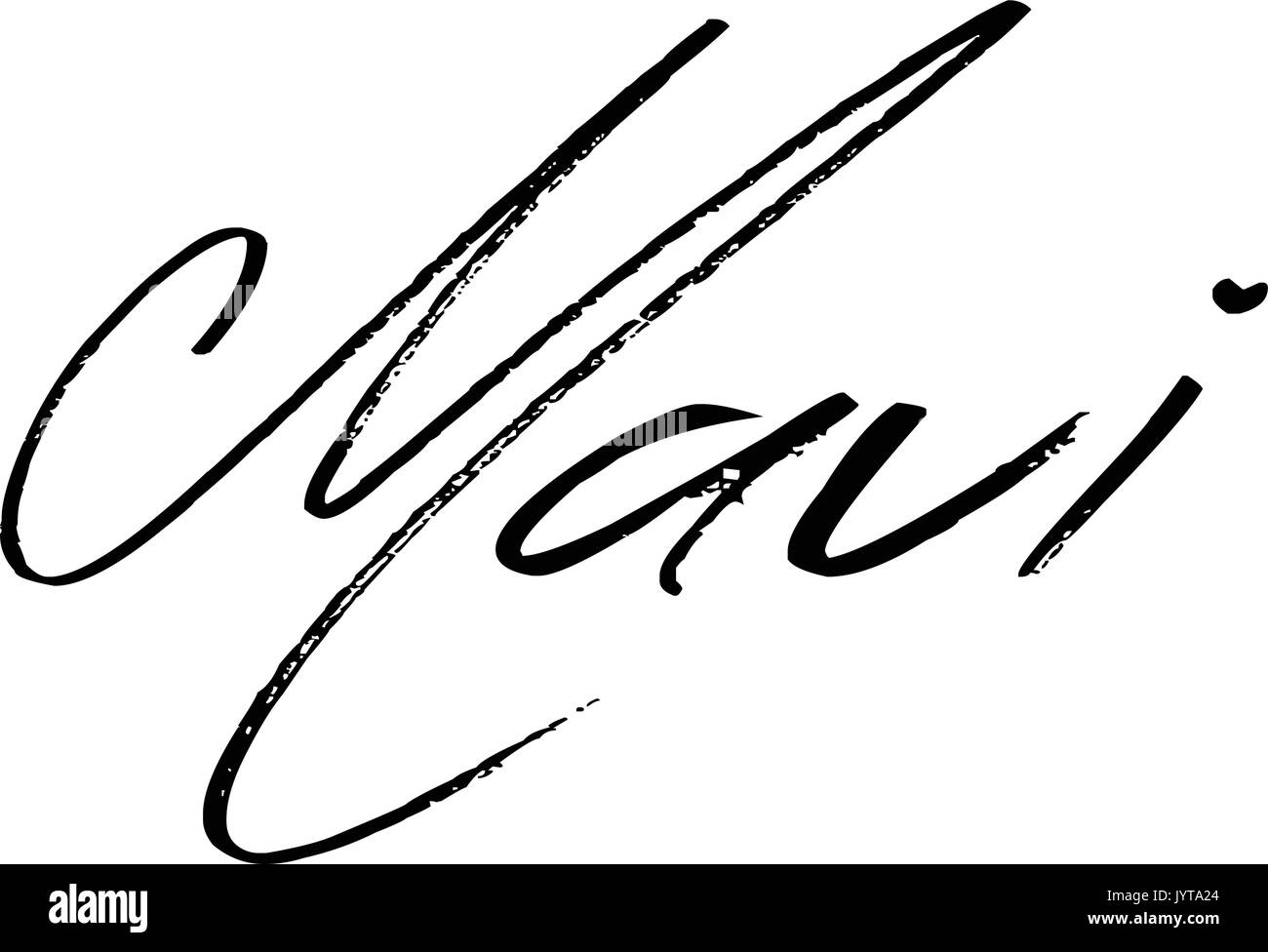 Maui text sign illustration on white background Stock Vector Image ...