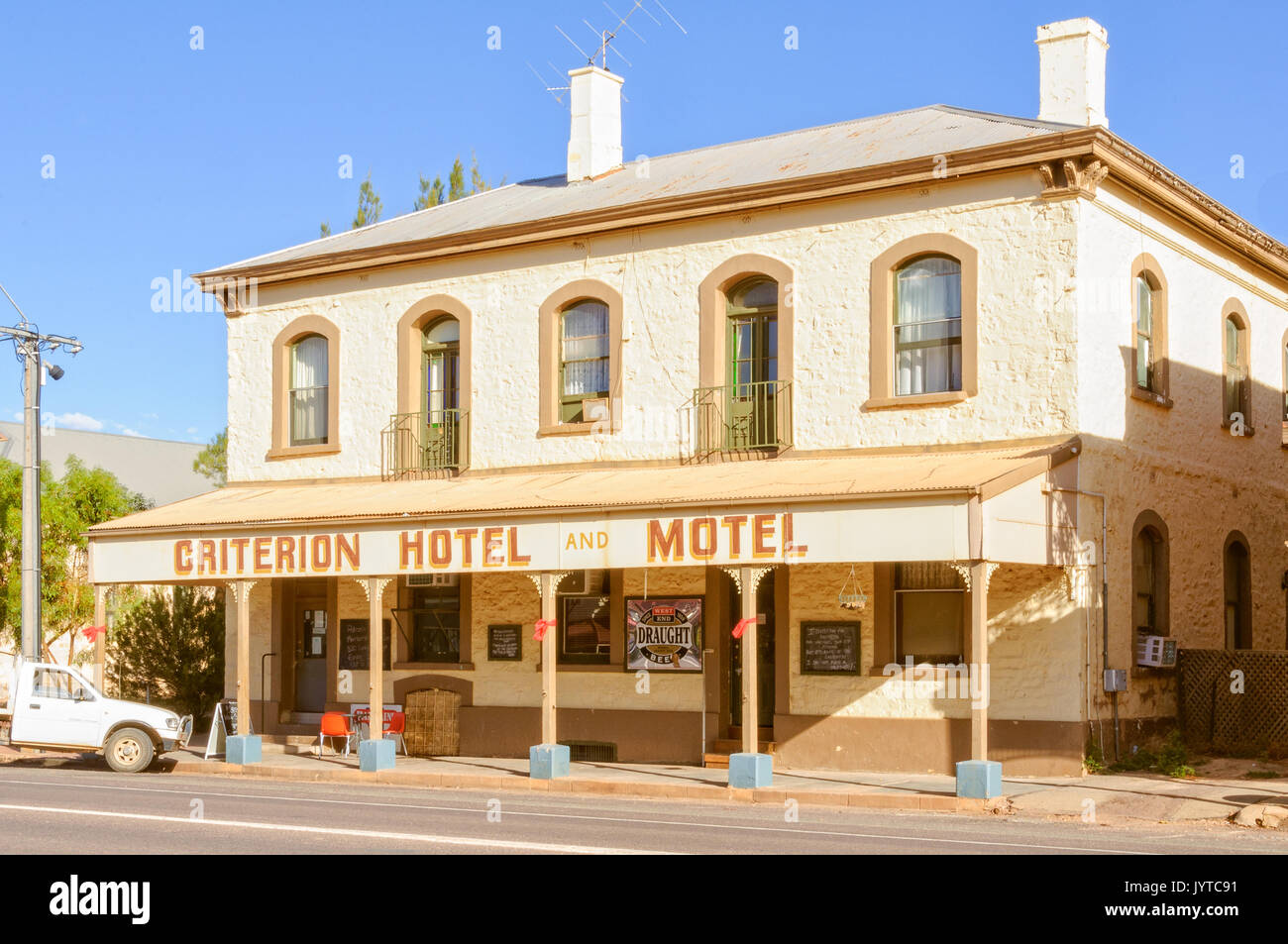 The Criterion Hotel Motel does not seem to have changed much since 1880 ...