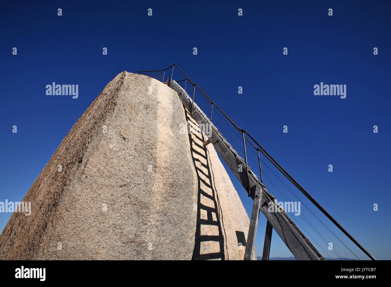 The Monolith in Mount Buffalo National Park. Victoria, Australia Stock ...