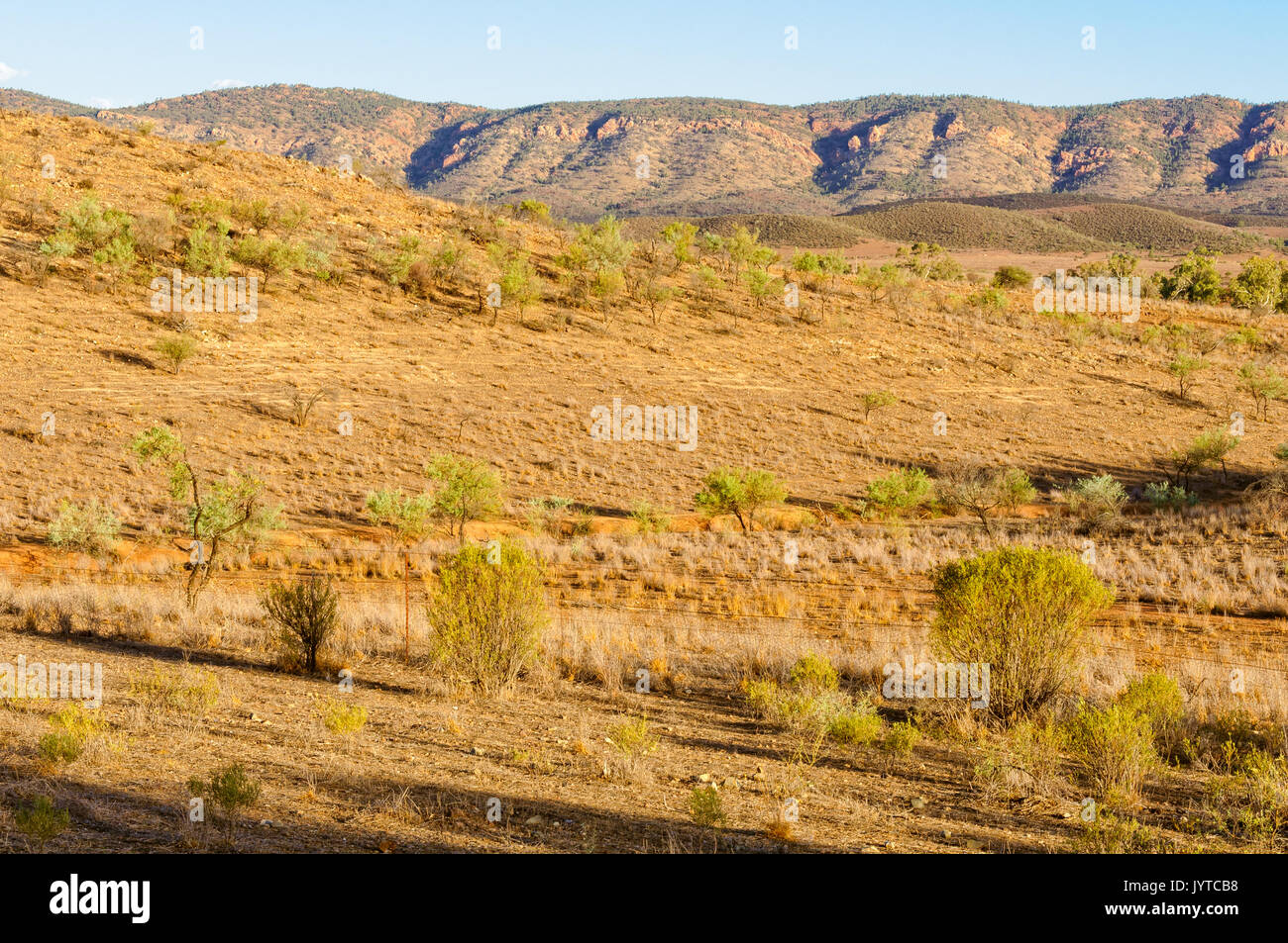 View from Rawnsley Lookout - Flinders Ranges, SA, Australia Stock Photo ...