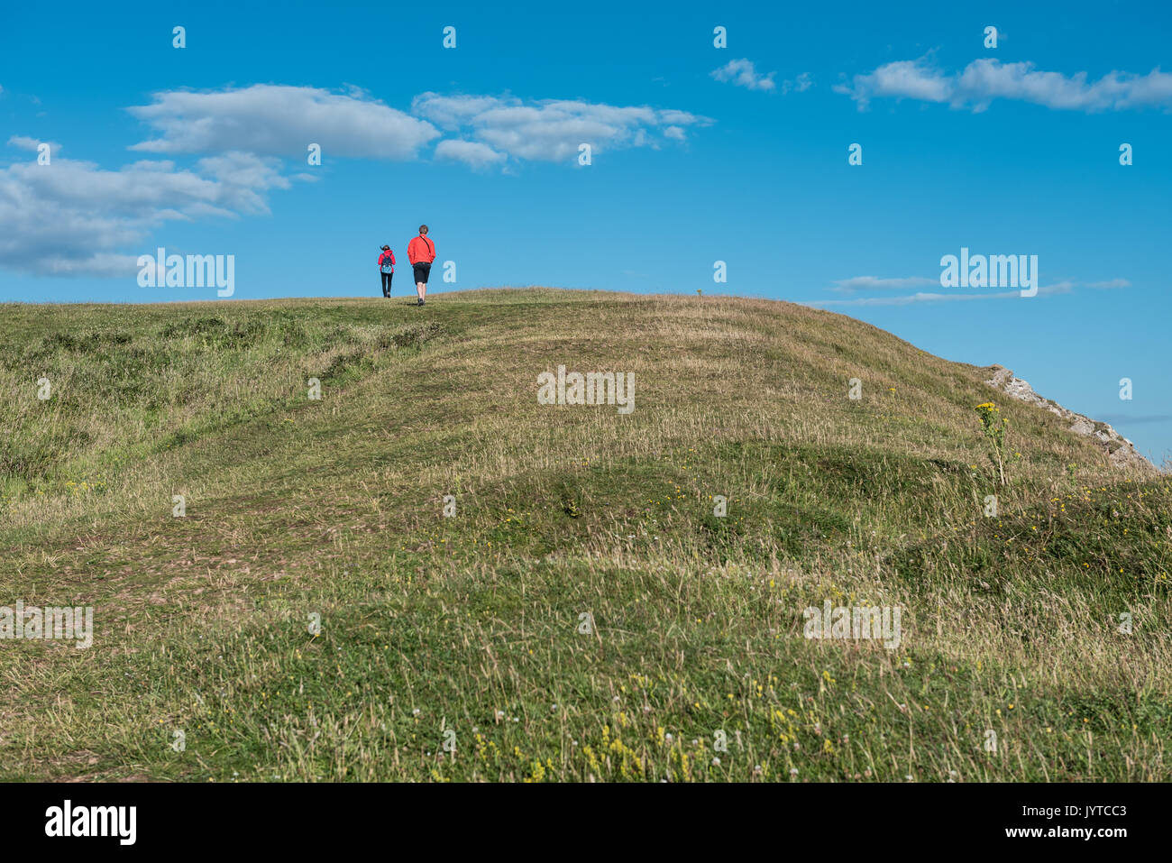 Brean down coastal walk hi-res stock photography and images - Alamy