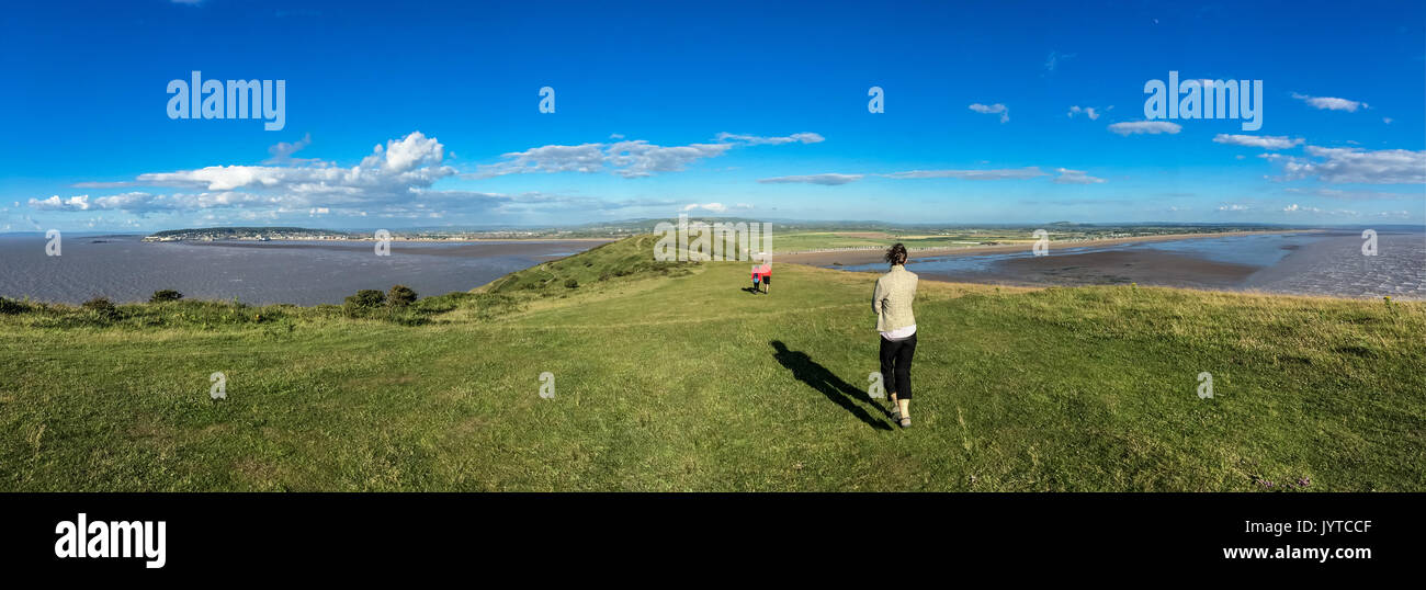 Brean down panorama hi-res stock photography and images - Alamy