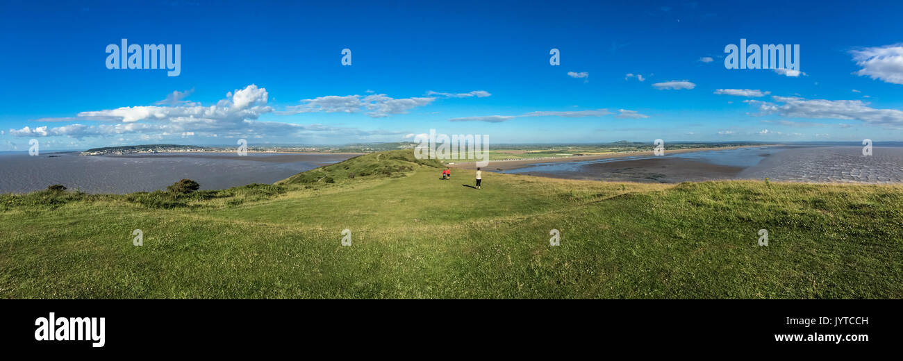 Brean down panorama hi-res stock photography and images - Alamy