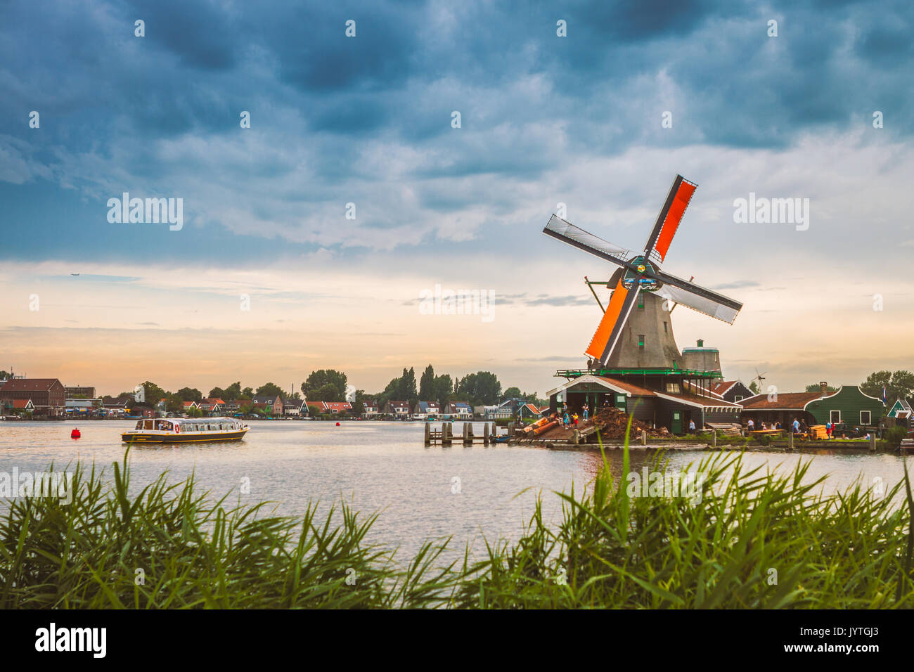 De Zaanse Schans in Zaandam, just north of Amsterdam Stock Photo - Alamy