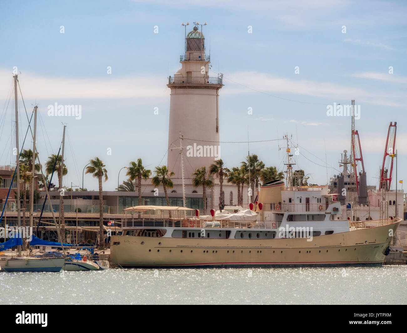 Malaga harbour marina 2016 hi-res stock photography and images - Alamy