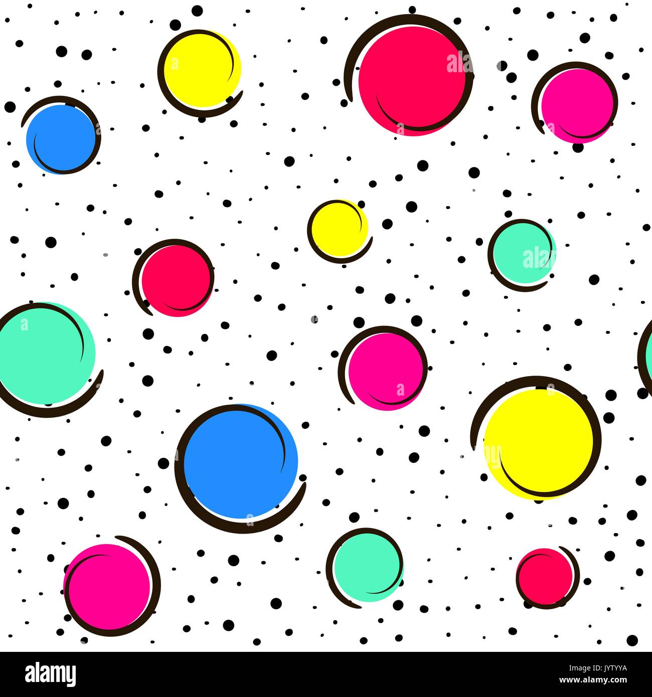 Pop art colorful confetti background Stock Vector Image & Art - Alamy
