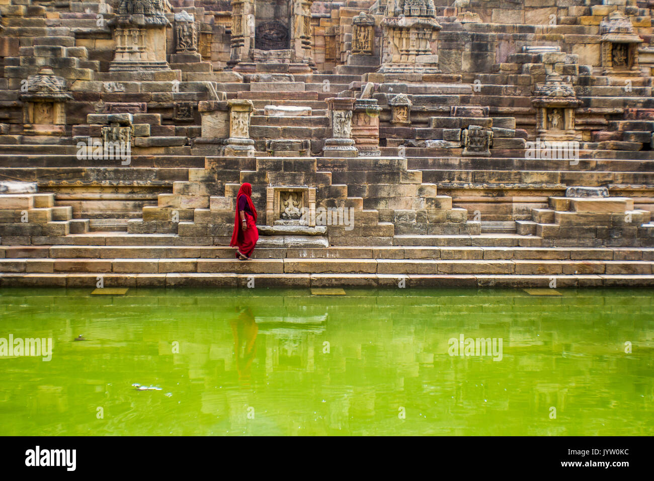 Stepwell at Sun Temple Modhera ,Gujarat Stock Photo - Alamy