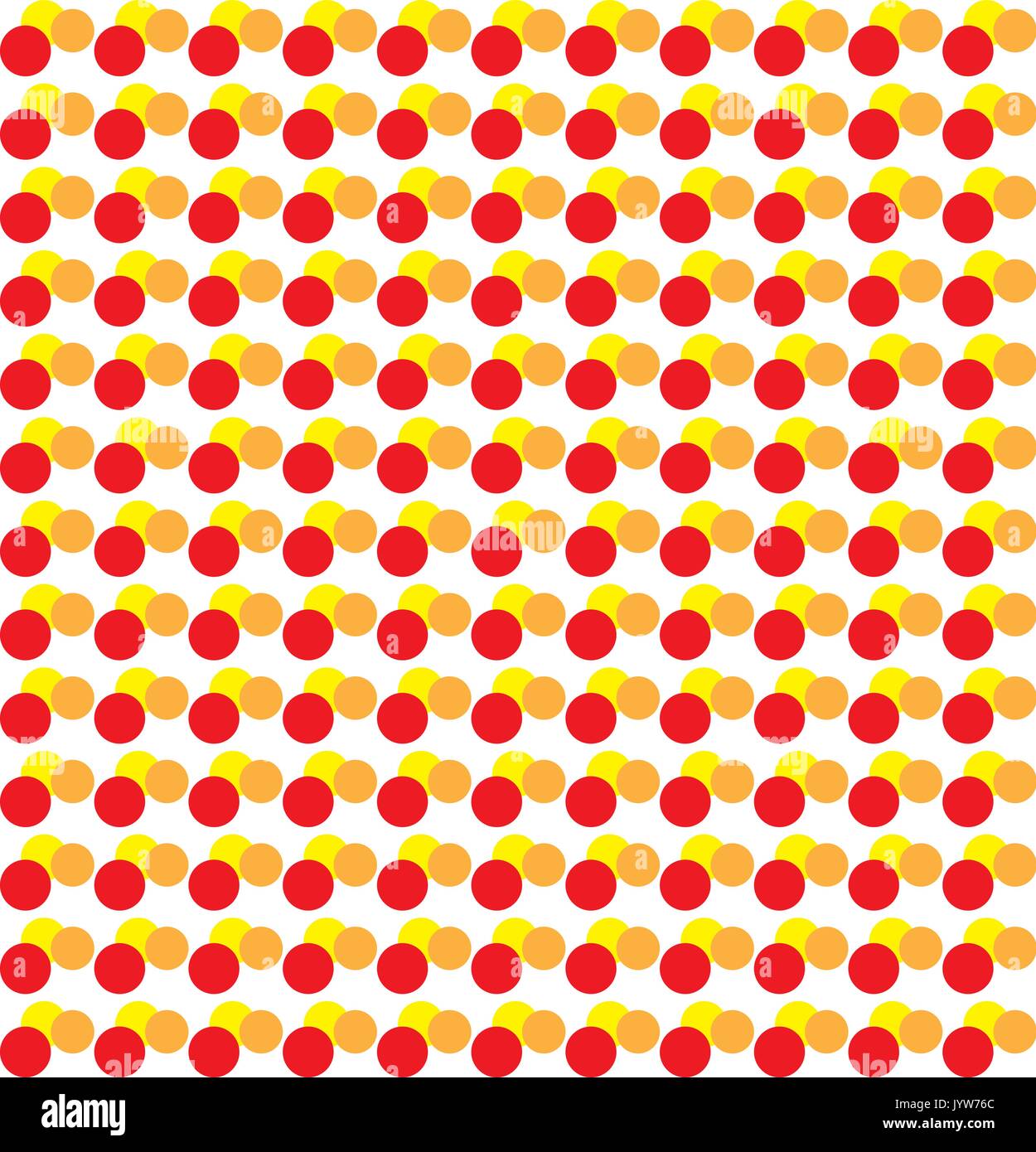 vector red yellow orange circles pattern Stock Vector Image & Art - Alamy